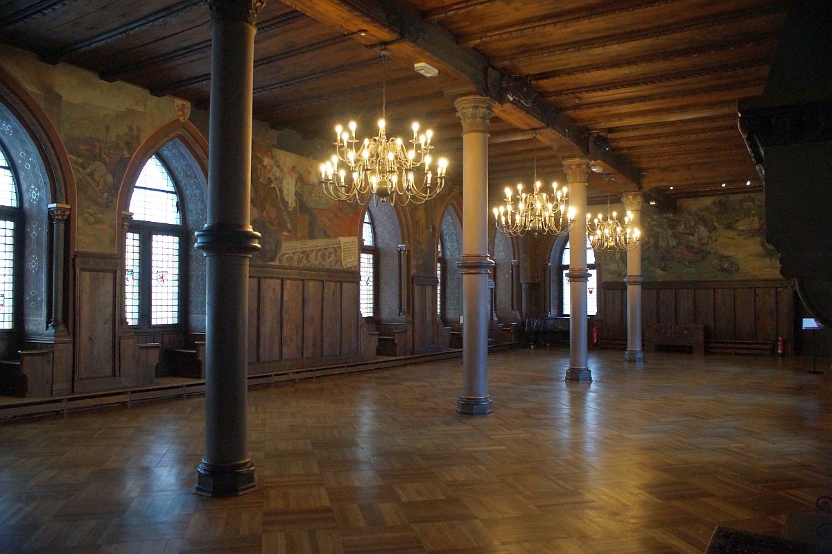 Rittersaal-Schloss-Burg - Kultur - Geschichte(n) - Digital