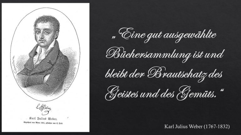 Zettelkasten #65 Karl Julius Weber - Kultur - Geschichte(n) - Digital